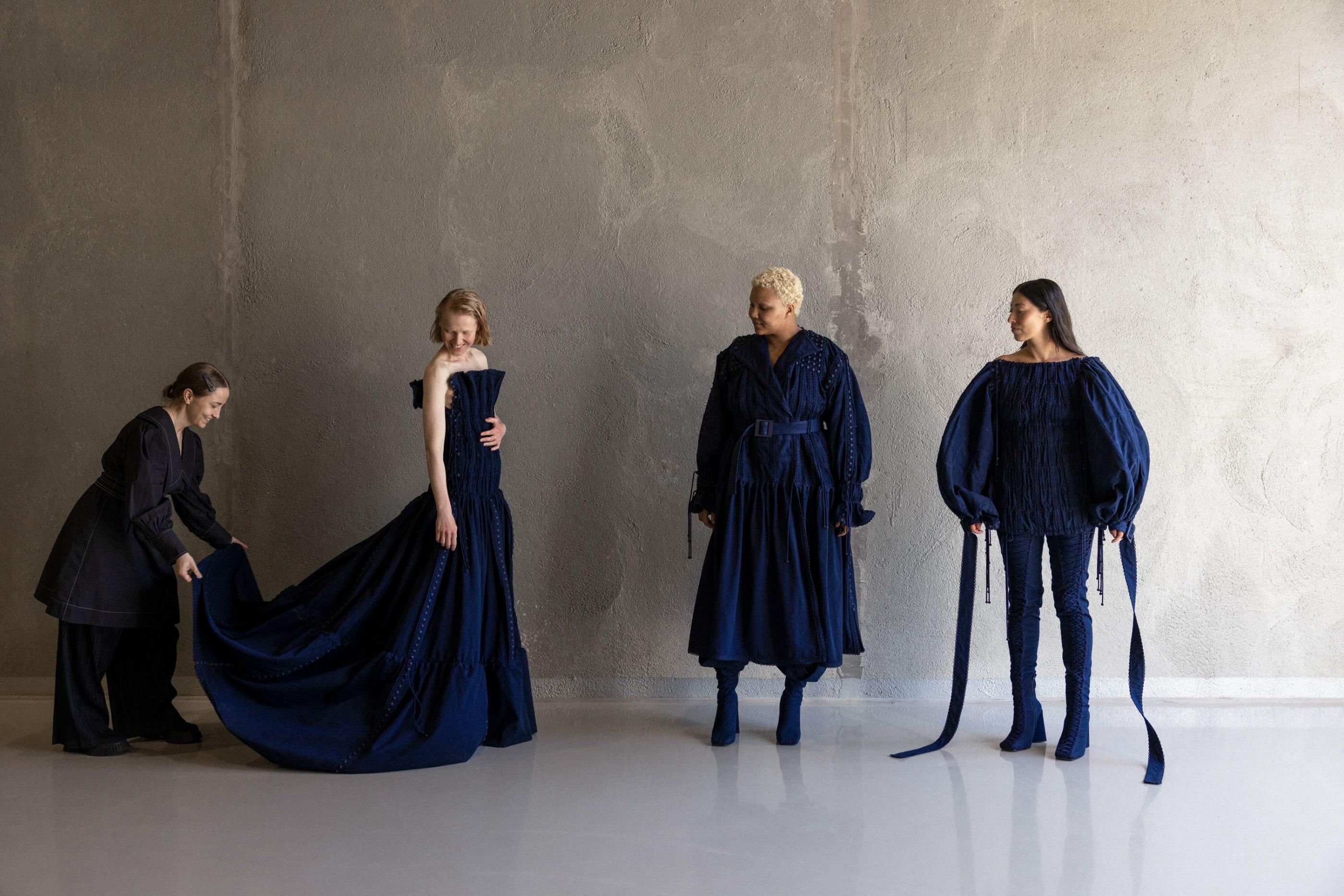 Spinnova collaborates with Finnish designer Sofia Ilmonen. | Spinnova